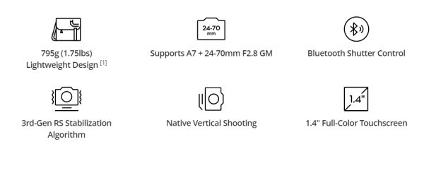 DJI RS3 Mini - Chính hãng - Tokyo Camera