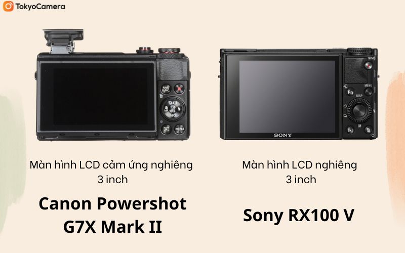 Canon Powershot G7X Mark II Vs Sony RX100 V - Siêu Nhỏ Gọn