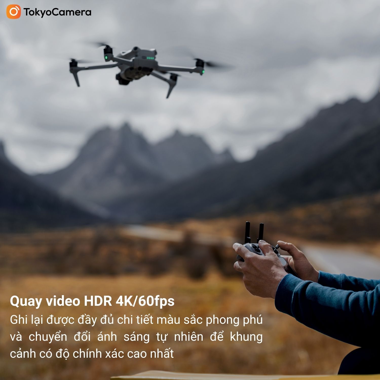 DJI Air 3 (DJI RC-N2) Chính Hãng Chính Hãng, Giá Tốt Tại Tokyo Camera