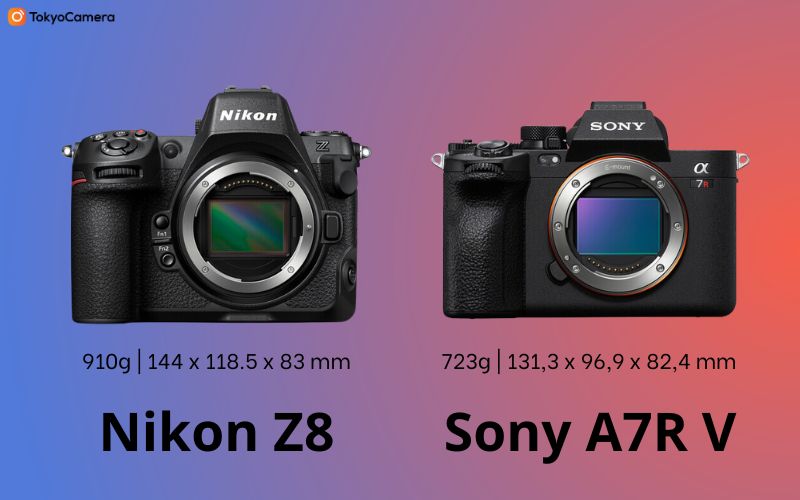 Nikon Z8 Vs Sony A7R V - 2 Siêu Phẩm Được Đặt Lên Bàn Cân