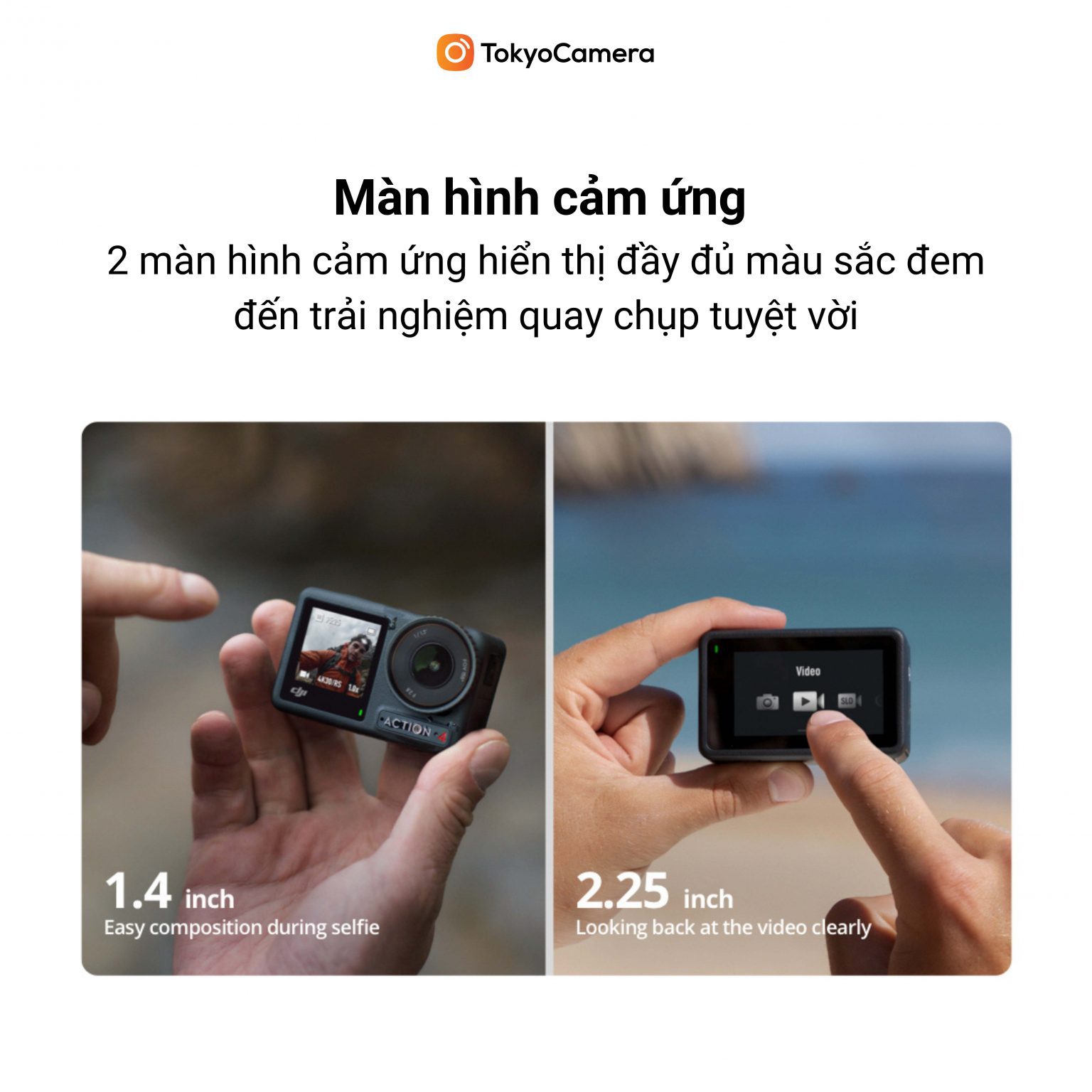 DJI Osmo Action 4 Chính Hãng, Mua Ngay Tại Tokyo Camera