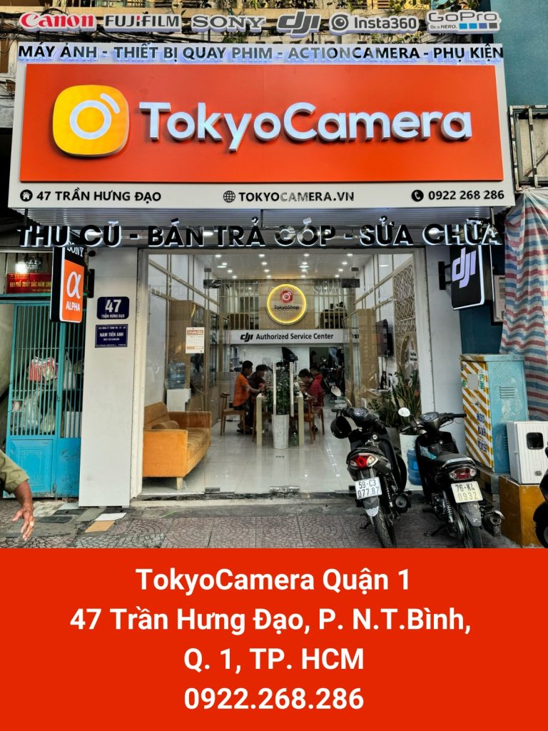 Tokyo Camera Shop - Flycam, Gimbal, Máy ảnh, Ống kính, Phụ kiện