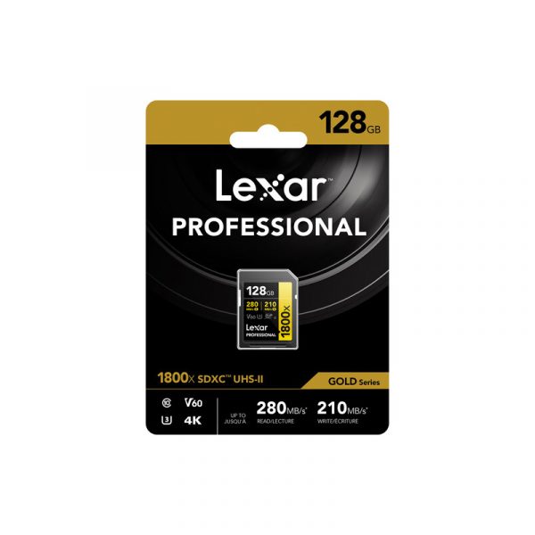 Thẻ Nhớ Lexar 128GB Professional 1800x UHS-II SDXC Giá Tốt