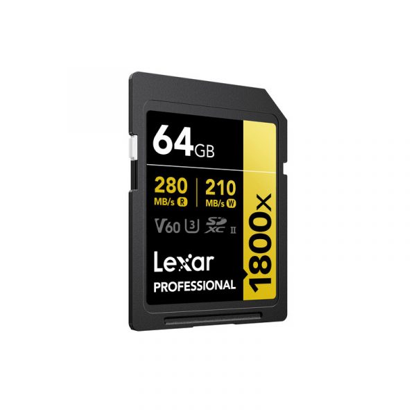 Thẻ Nhớ Lexar 64GB Professional 1800x UHS-II SDXC Giá Tốt