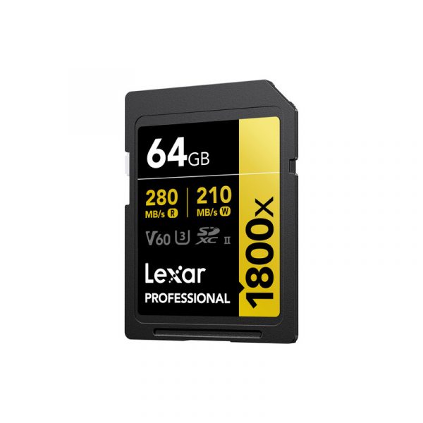 Thẻ Nhớ Lexar 64GB Professional 1800x UHS-II SDXC Giá Tốt