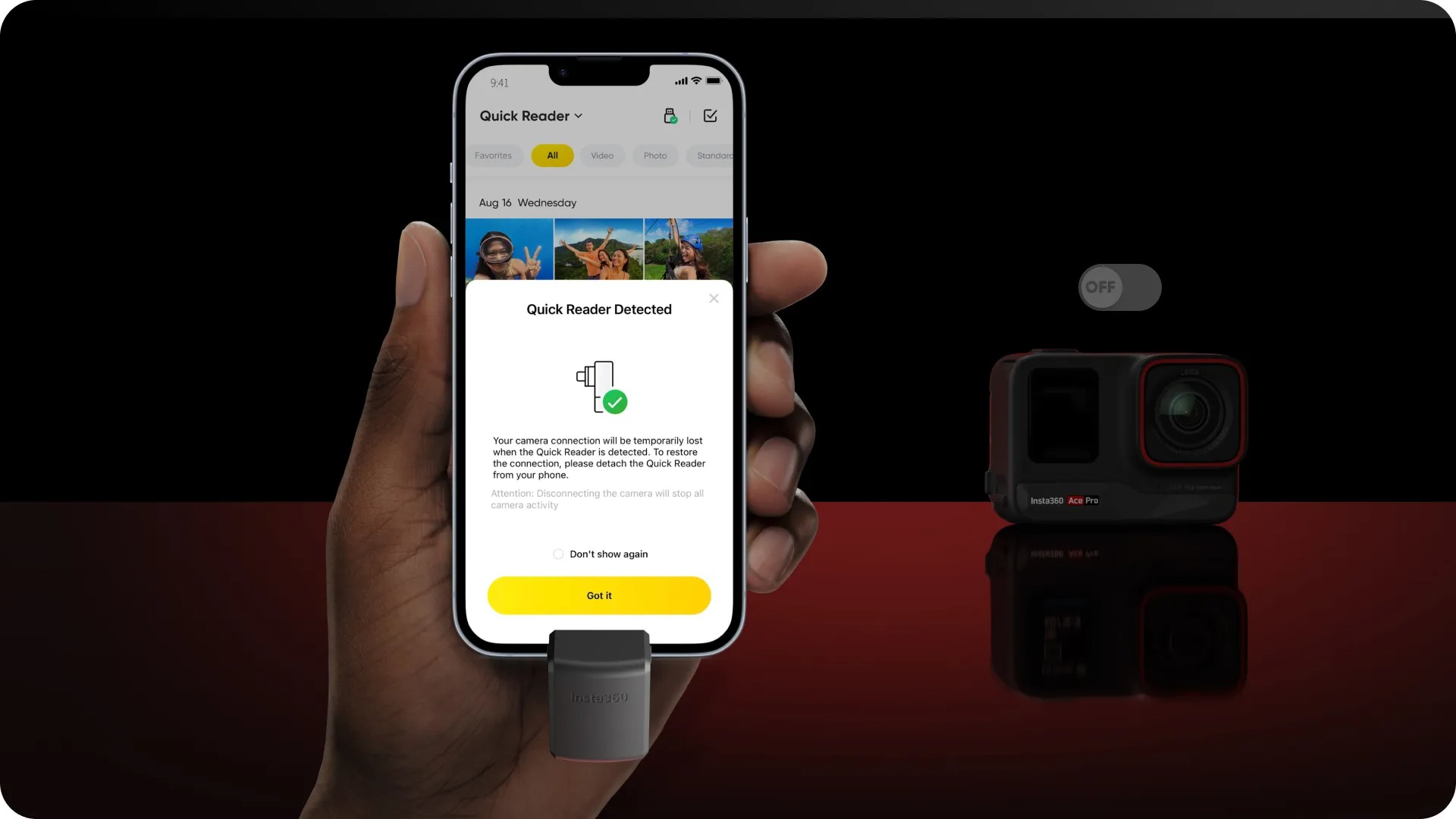 Insta360 Ace/Ace Pro Quick Reader Giá Tốt Tại TokyoCamera