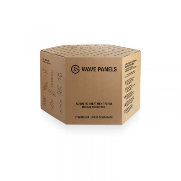 Bộ 6 tấm tiêu âm Elgato Foam Wave Panels - Starter Kit Black Chính Hãng, Giá Tốt