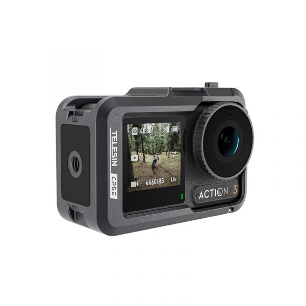 Khung kim loại cho DJI Action 4/3 (Telesin OA-FMS-004)